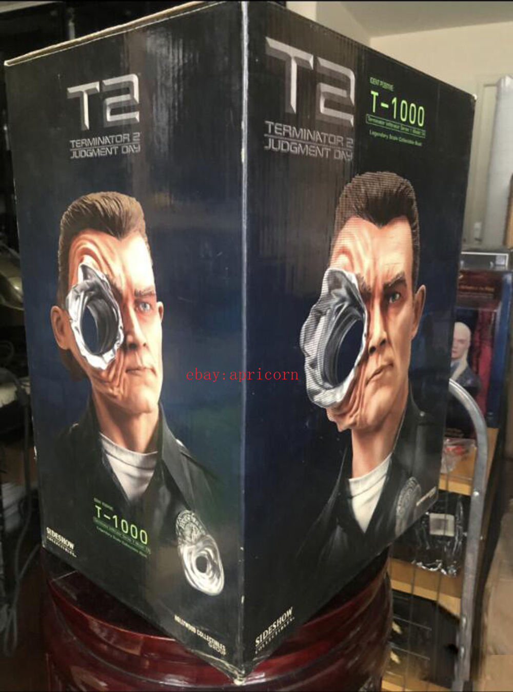 The Terminator T1000 Bust Statue Figure Painted Model Collectible ...