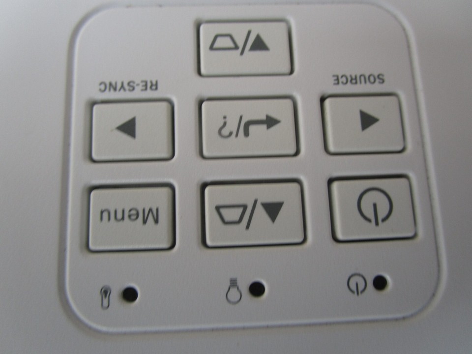 OPTOMA DIGITAL PROJECTOR DLP PROJECTOR N1839 .HDMI. LAMP Has 1119 Hours ...