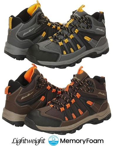 Mens Hiking Boots MEMORY FOAM Walking Ankle Trail Trekking Hiker ...