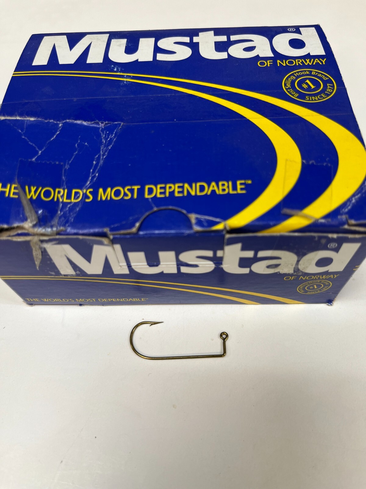 NEW Mustad 32756 Jig Hooks Hooks Size 1/0 1000 pcs Bronze | eBay