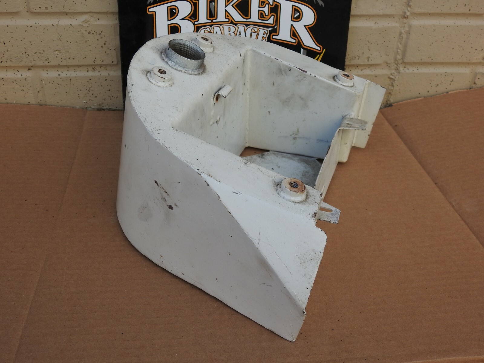Harley Davidson Softail Oil Tank Bobber Chopper Custom | eBay