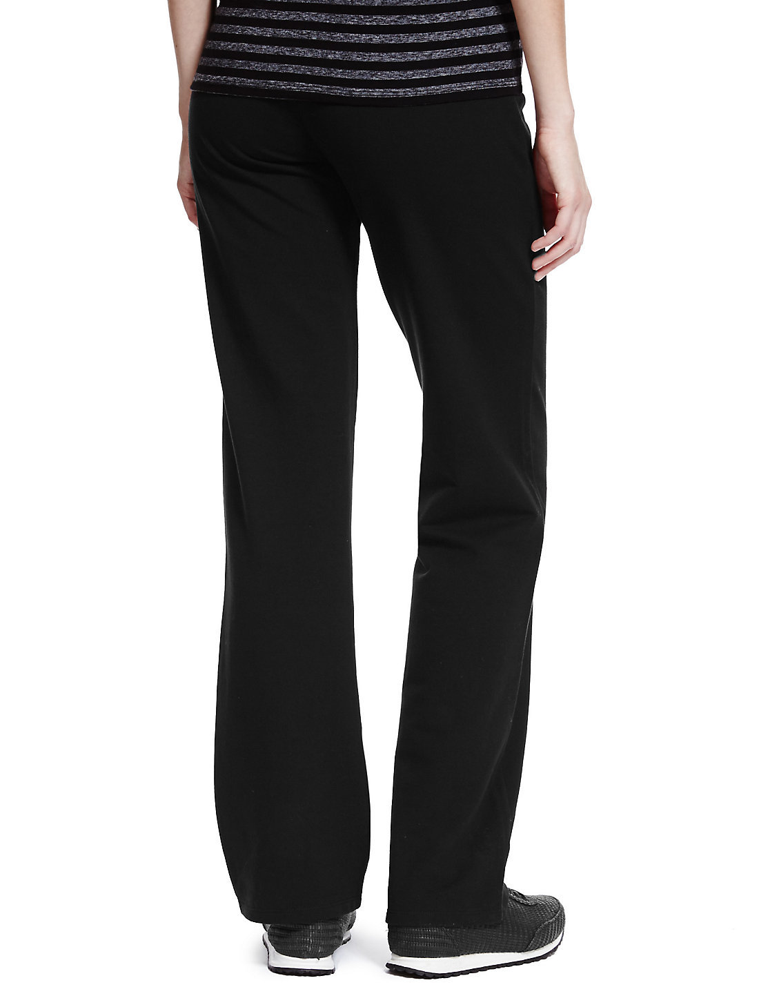 M&S Ladies JOGGERS Jogging Bottoms Womens Cotton Yoga Gym Casual ...