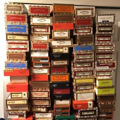 Lot of 15 Empty Cigar Boxes | eBay