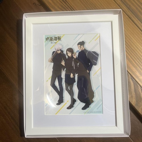 Jujutsu Kaisen Gojo S A5 Character Fine Art Graph Rakuten Bonus Used | eBay