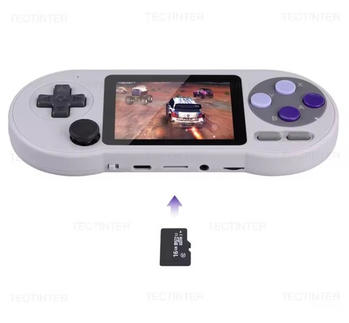 Datafrog SF2000 Handheld Videogame Console 16 Bit 6000+ Games 7 ...