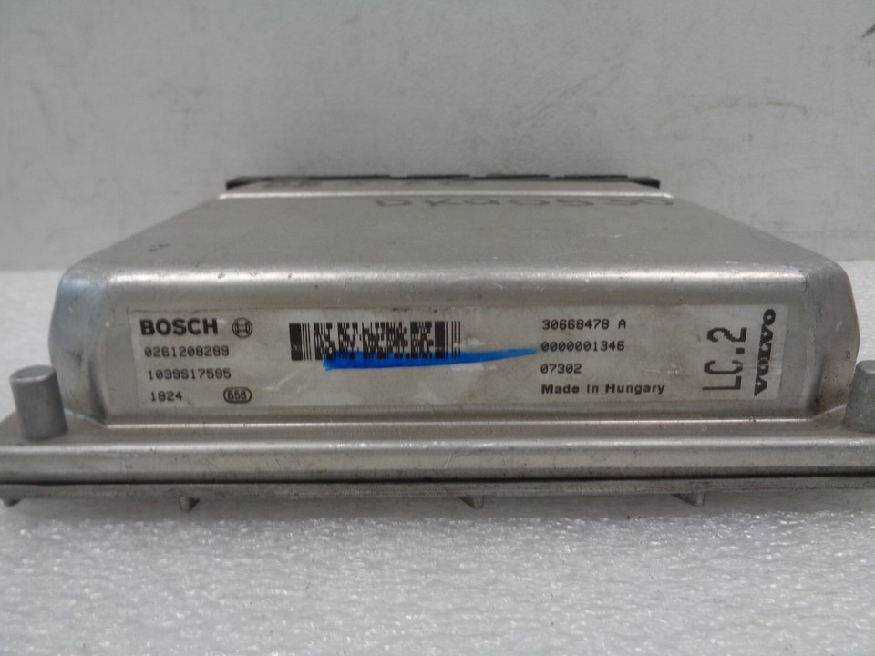 2005-2009 Volvo S60 ECU ECM Engine Control Module Unit 30668478 OEM ...
