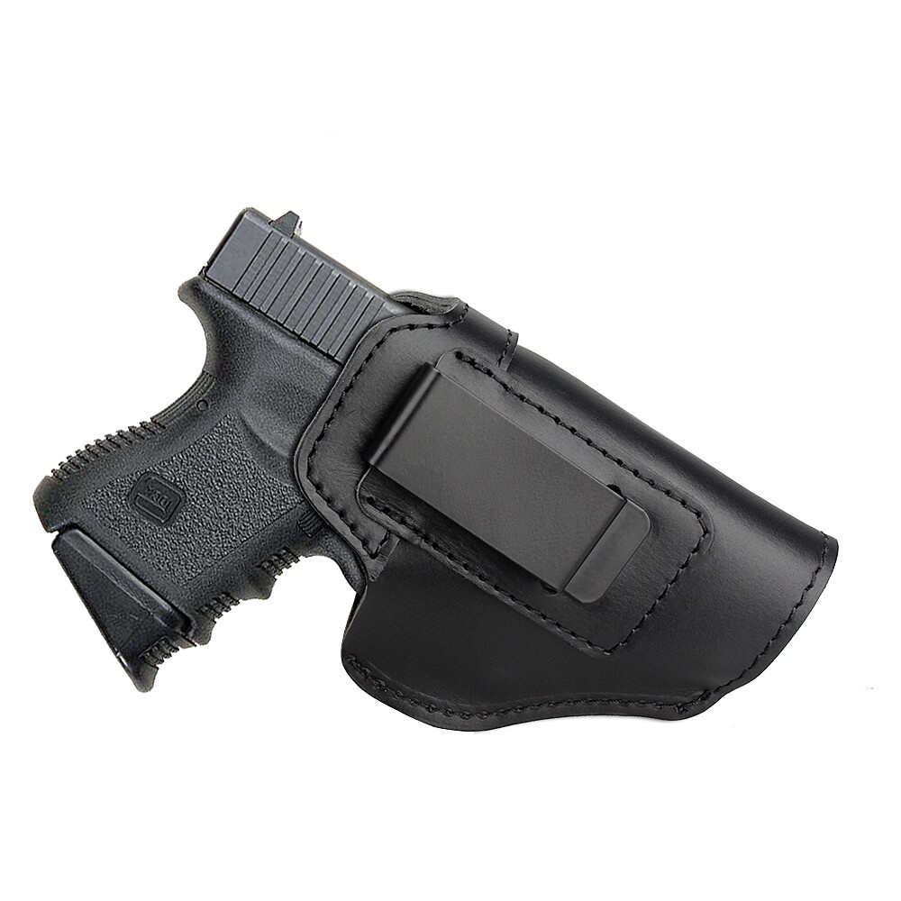 Concealed Carry IWB Holster Gun Holder Tactical Leather Right Hand ...