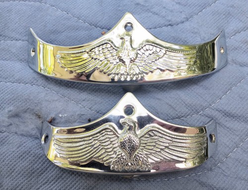 Eagle Fender Tips Panhead Knucklehead Shovelhead Vintage Harley ...