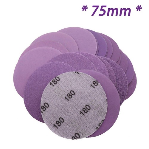 75mm Wet and Dry Sanding Discs 3 inch Sandpaper Hook and Loop Pads Grit ...