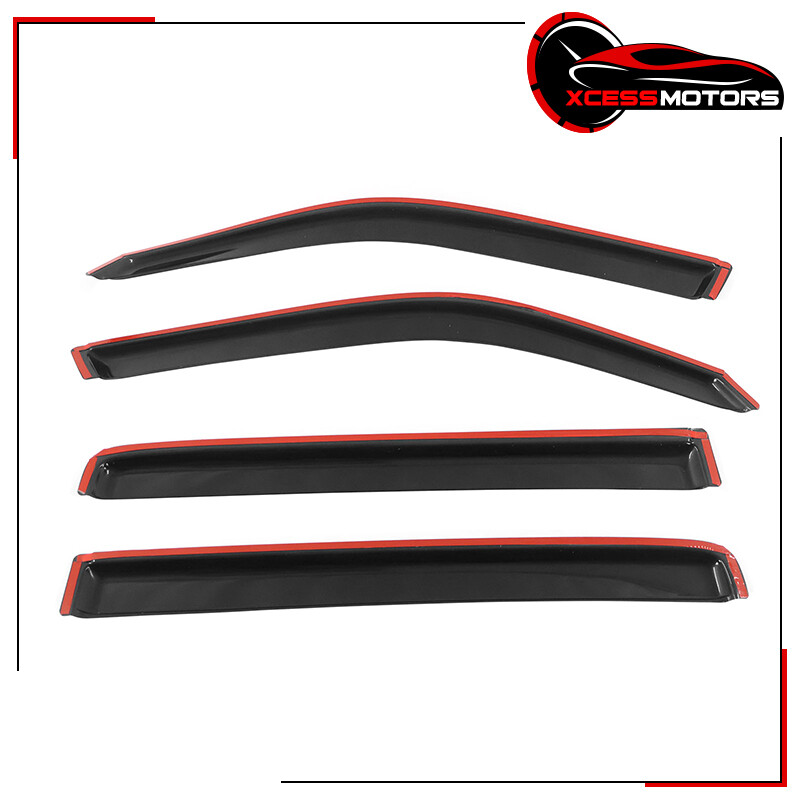 Fits 09-15 Honda Pilot Window Visor Acrylic Vent Sun Shade Rain Guards ...