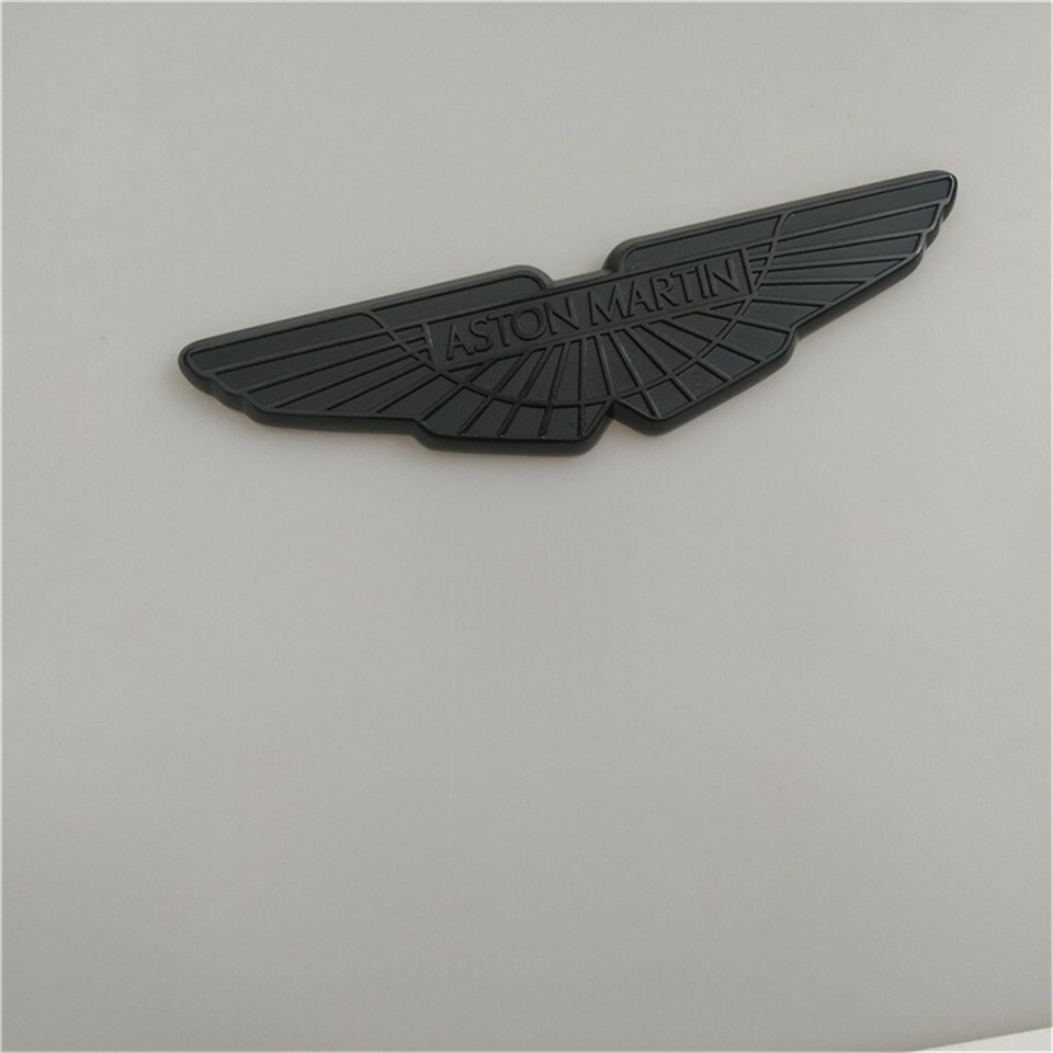 Aston Martin DB11 Bonnet/Boot Black Chrome Badge #Rear Badge Set | eBay