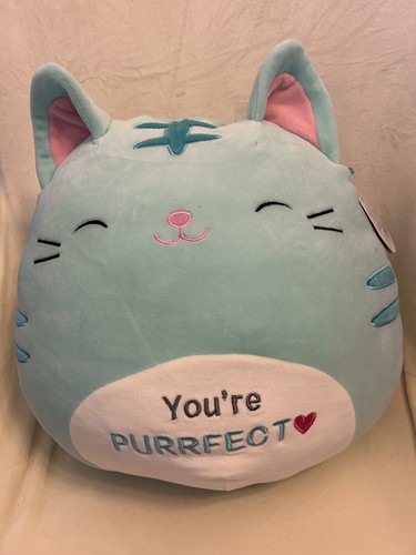 Squishmallow Jules Cat You’re Purrfect Plush Toy New With Tags | eBay
