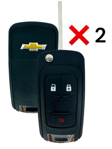 2 For 2013 2014 2015 2016 2017 Chevrolet Trax Keyless Entry Remote Car ...