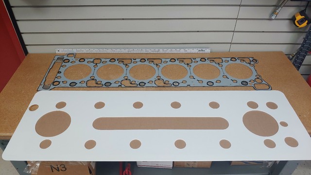 Head Gasket Kit for Detroit Diesel DD15. PAI # 631400 Detroit Ref ...