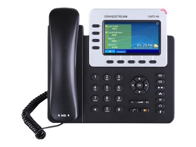 Grandstream GXP2140 Enterprise IP Phone VoIP phone 5-way call GXP2140 ...