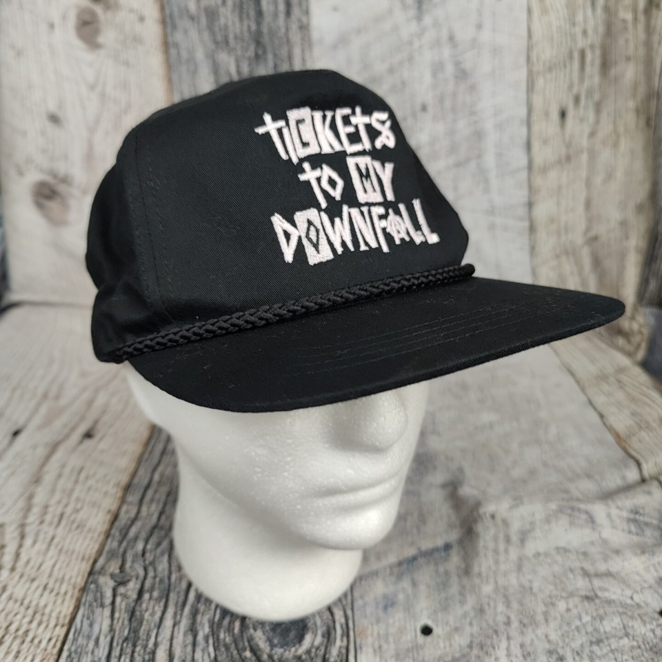 Machine Gun Kelly Mgk Hat Cap Tickets To My Downfall Concert Boho Rare ...