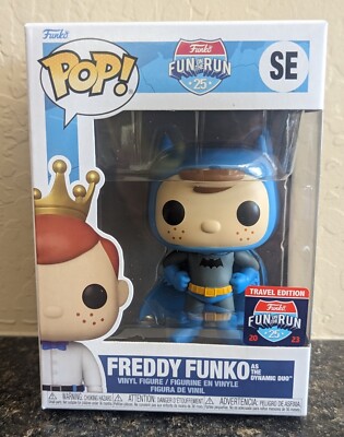 Funko Fun on the Run SE Freddy Funko as Dynamic Duo Travel Edition ...