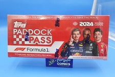 2024 Topps Paddock Pass Formula 1 Checklist, F1 Set Info, Boxes