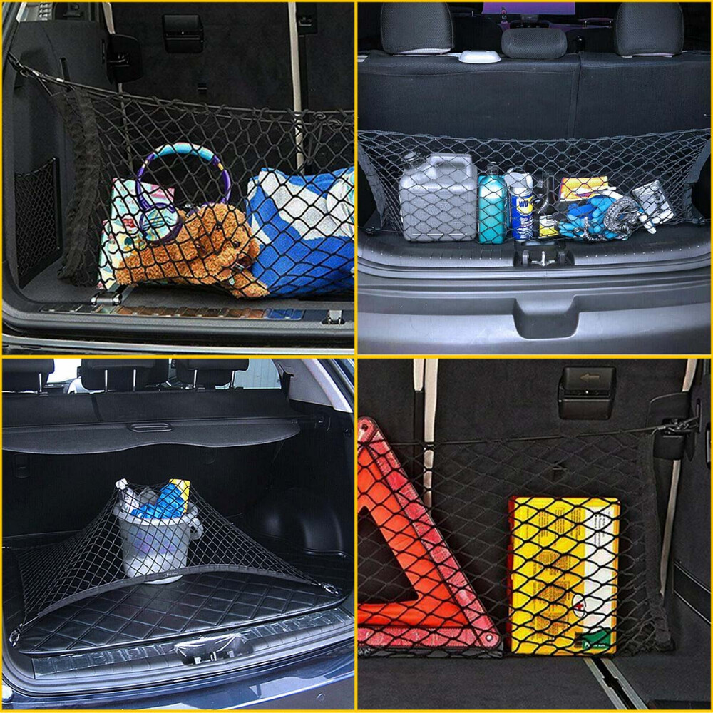 Elastic Car Trunk Boot Net Storage Organiser Cargo Nets Mesh Bag ...