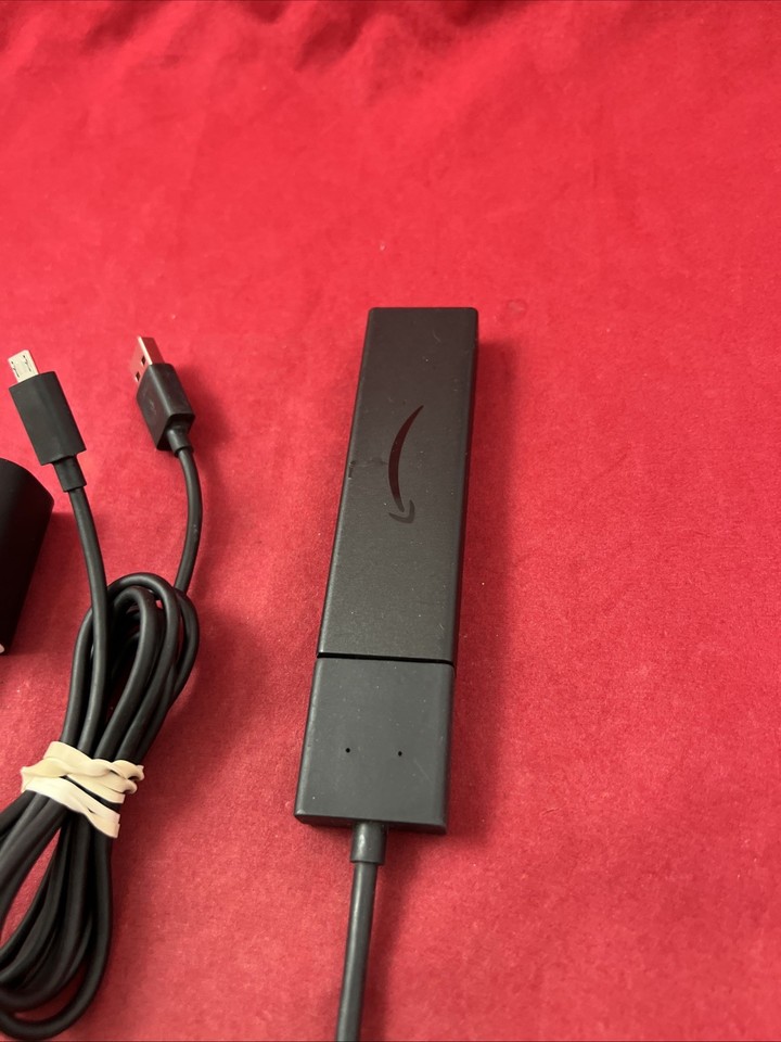 Amazon Firestick 4K Model E9L29Y With Alexa Voice Remote USB Cable | eBay