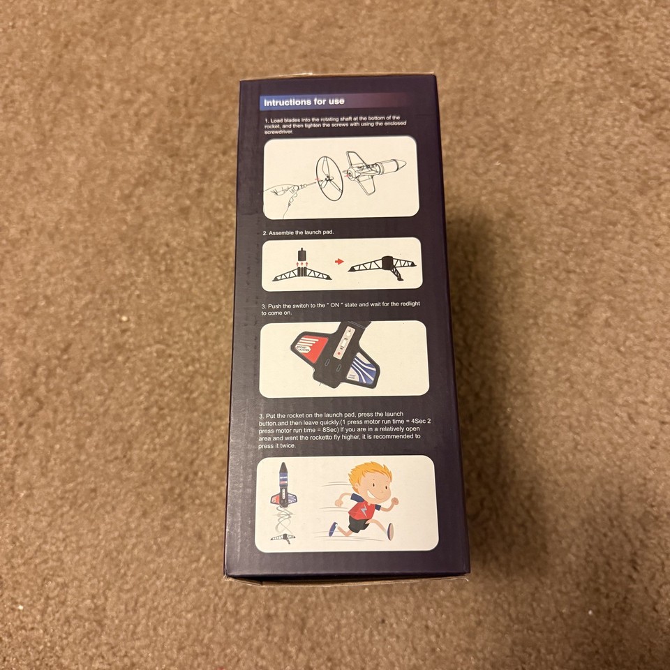 Rocket Launcher, 200 Feet of Flight Altitude, Model Rocket Kits with ...