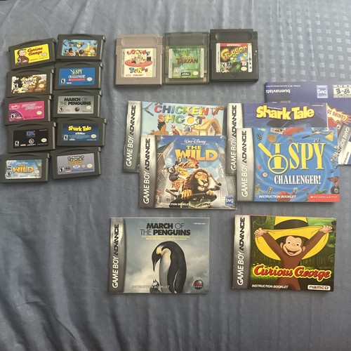 Nintendo Gameboy, Gameboy Advance, And Gameboy Color Lot Of 13 games | eBay