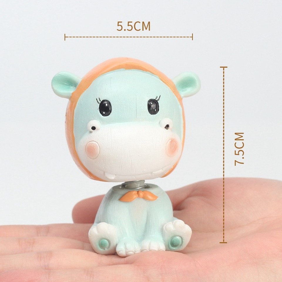 Car Dashboard Toys Cute Bobblehead Dolls Home Auto Interior Decoration ...