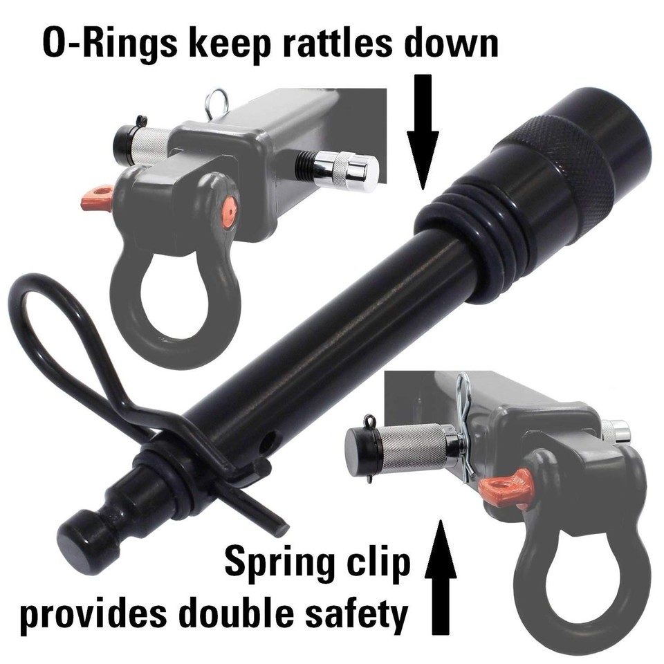 Hitch Receiver Pin Lock Set 5/8" Dia RV Trailer Locking Pin Tow Hitch ...