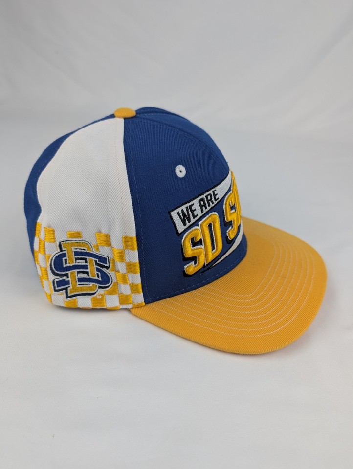 South Dakota State Jackrabbits Hat Snapback Blue Yellow College NCAA ...