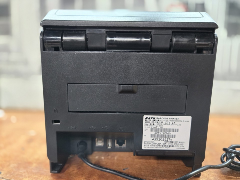 SATO CT4-LX, Direct Thermal Printer, USB-Ethernet Connection, 4.3 ...