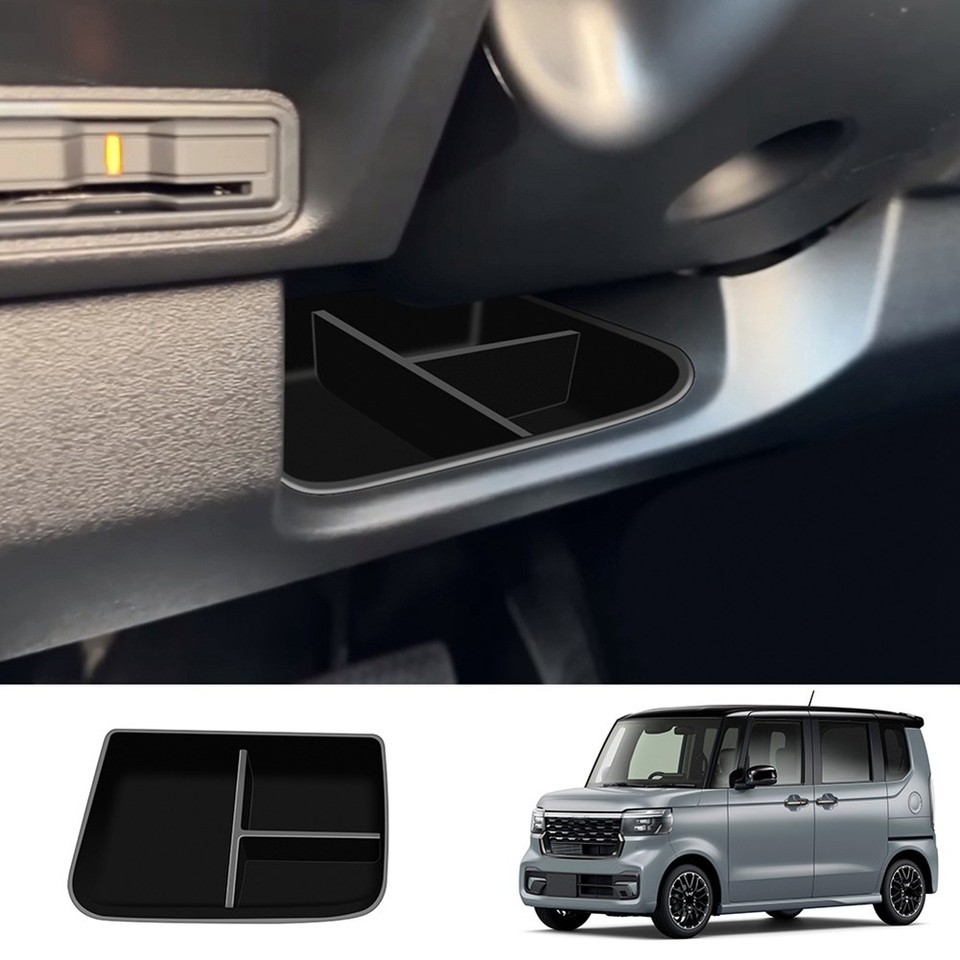 Car Under Steering Wheel Storage Box for N-BOX 2024 Organizer Tray ...