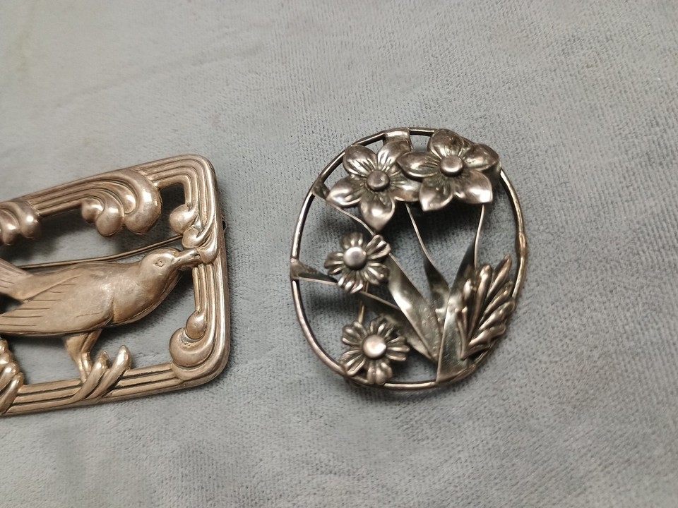 Vintage Coro Sterling Silver Pins | eBay