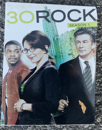 30 Rock, Season 1, DVD box set, Tina Fey--all 21 episodes plus bonus ...