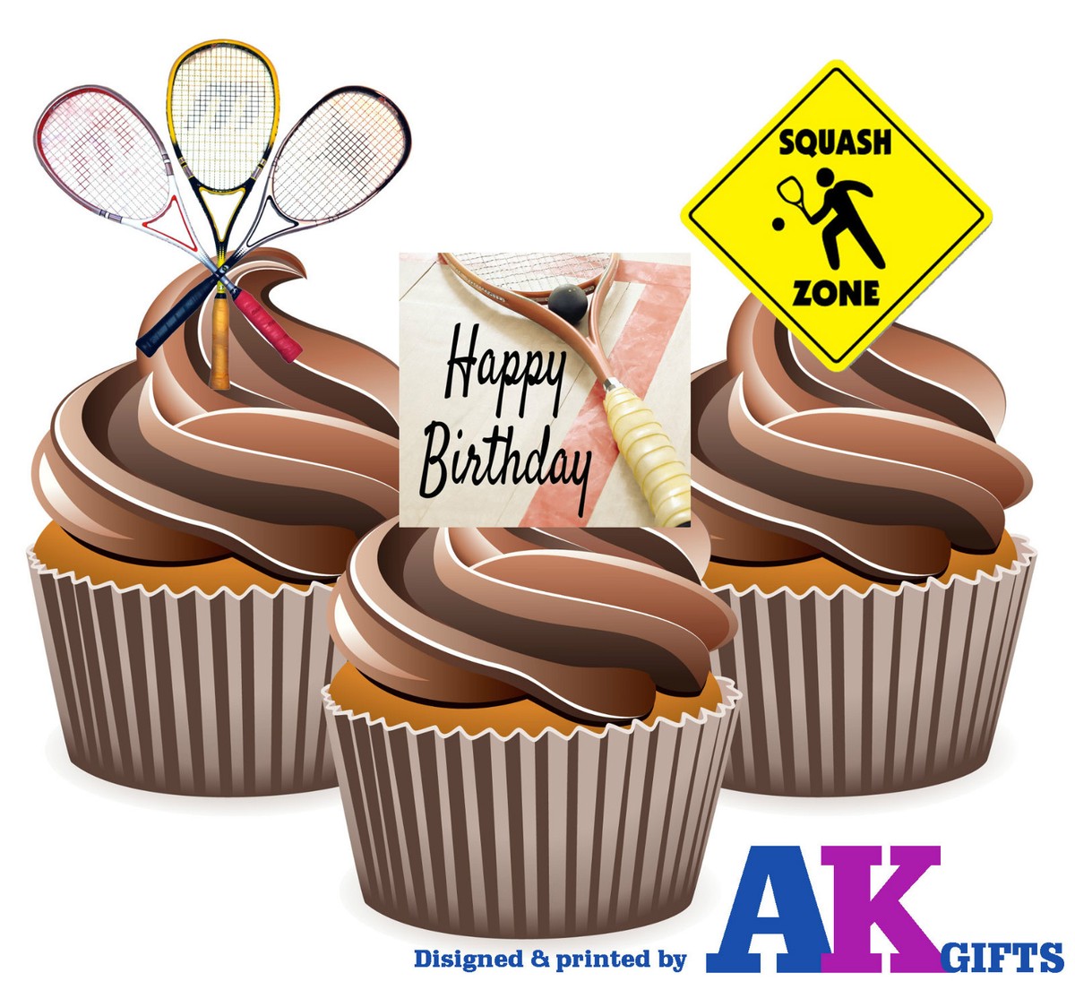 Ausgefallener Geburtstags Cupcake