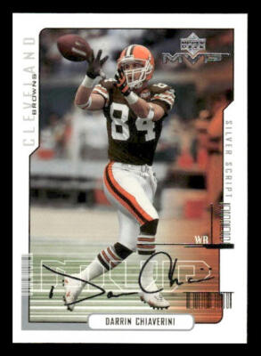 2000 Upper Deck MVP #40 Darrin Chiaverini Silver Script Cleveland ...