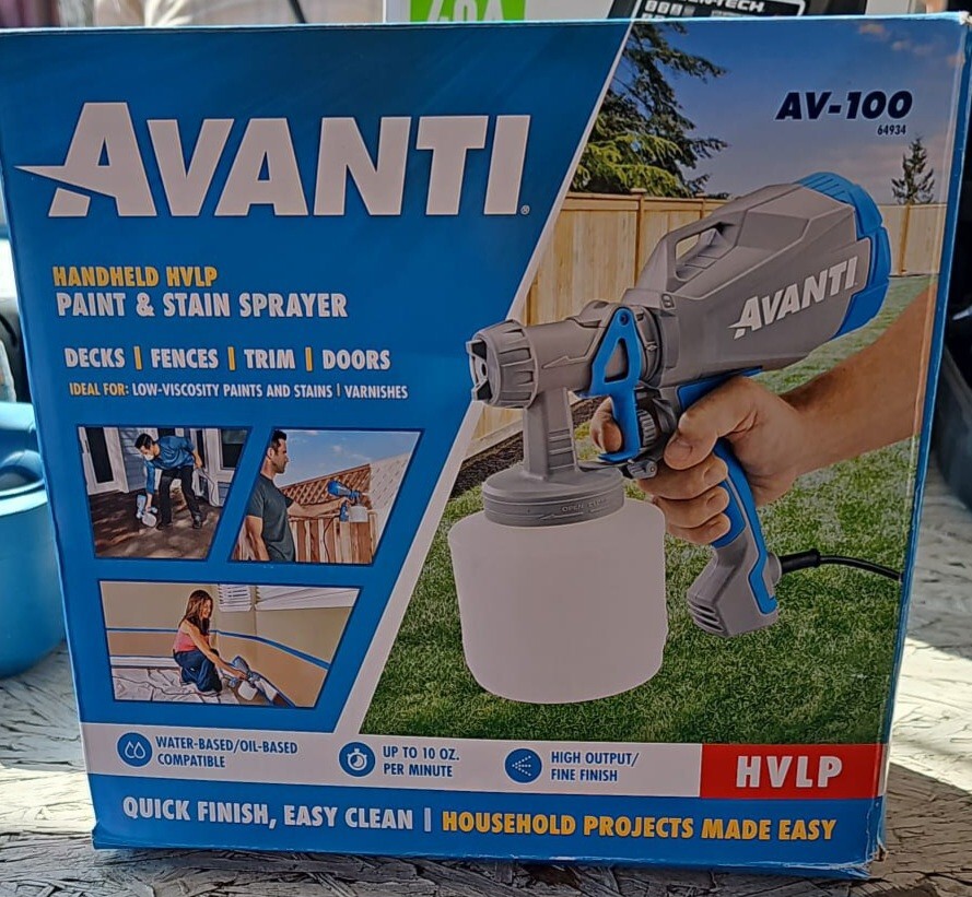 Avanti HLVP Spray Gun & Stain Sprayer