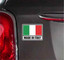 Made In Italy Flag Sticker Vinyl Decal Italian Car Sticker For Fiat ...