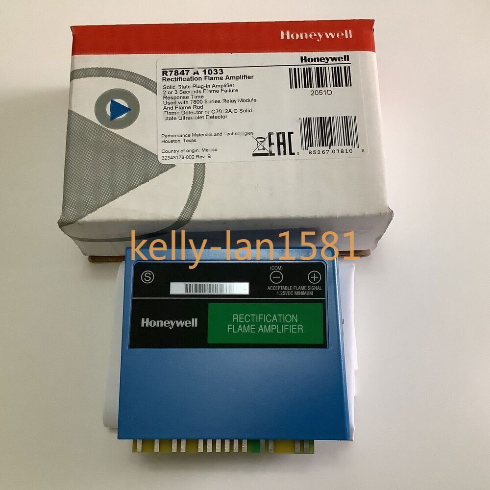 100% Test 1PC New HONEYWELL R7847A1033 Flame Amplifier Expedited ...