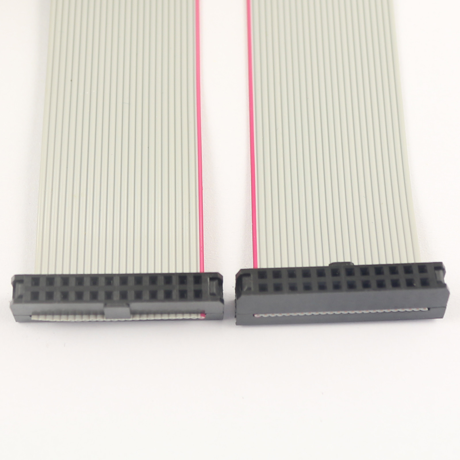 2Pcs 2mm Pitch 2x12 Pin 24 Pin 24 Wire IDC Flat Ribbon Cable Length ...