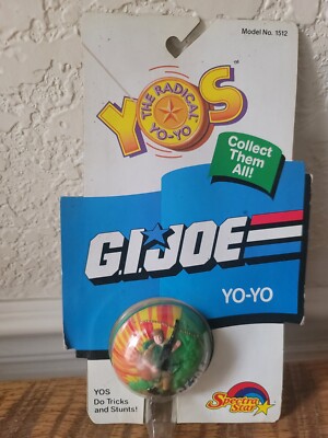 1988 Spectra Star YOS The Radical Yo-Yo Gi Joe Yo-Yo | eBay