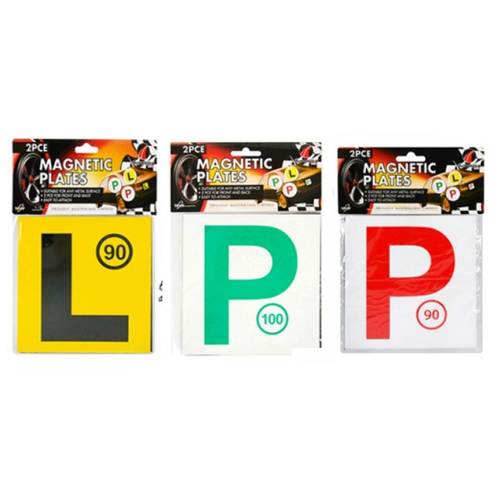 Magnetic Learners/Provisional Red or Green P Plates NSW License ...