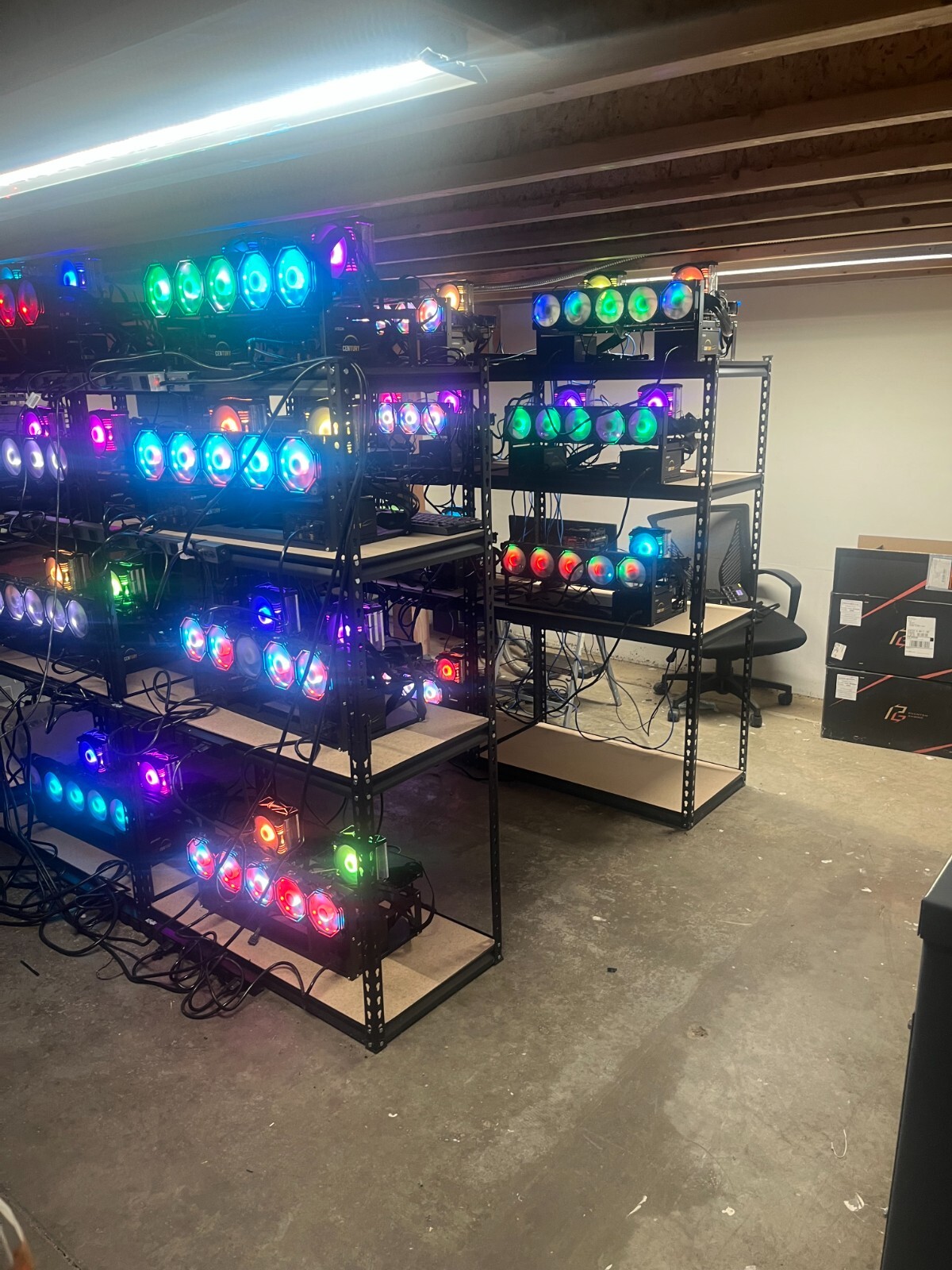 Crypto Mining Farm w/ Renewable Energy and Solar + Batteries (CPU and ...