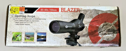 Simmons Blazer 20-60x60mm Angled Zoom Spotting Scope W/Tripod In Box | eBay