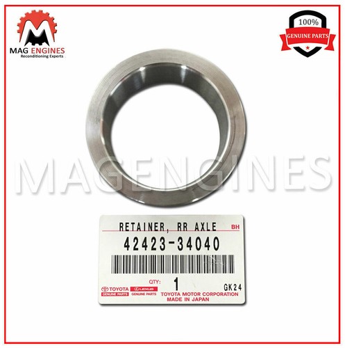 42423-34040 GENUINE OEM RETAINER, REAR AXLE BEARING, INNER, RH/LH ...