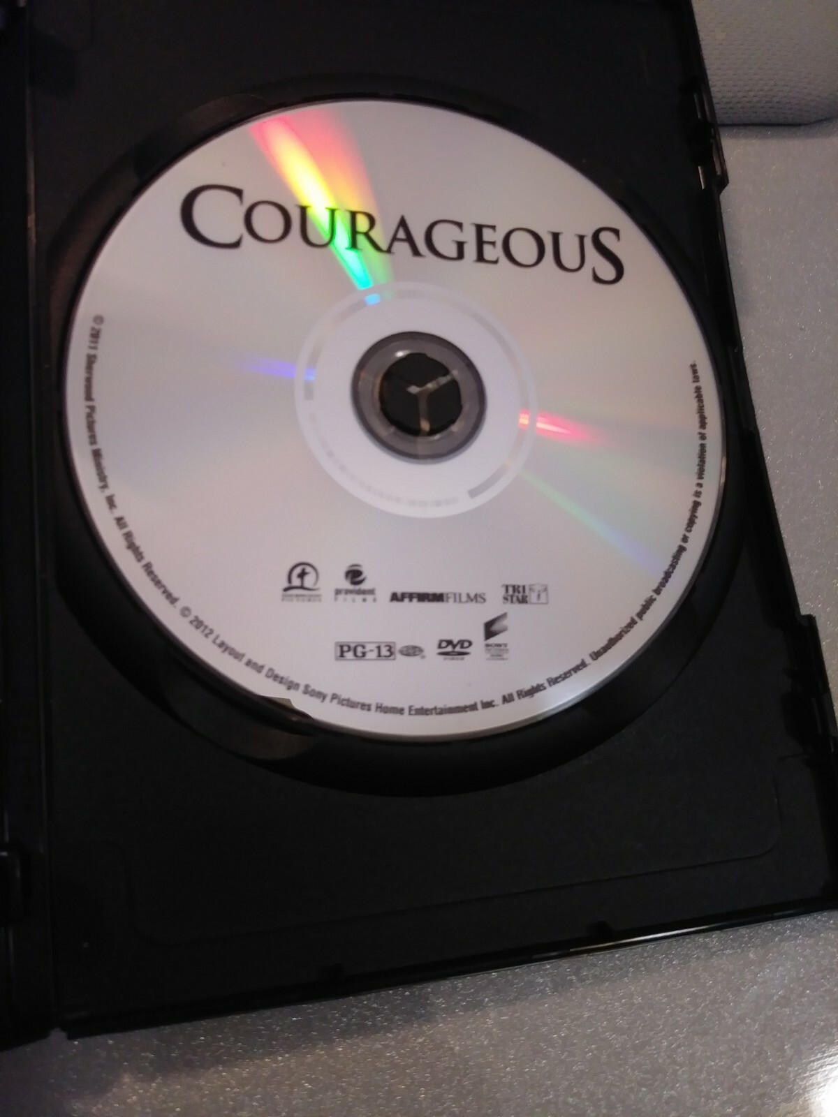 Courageous (DVD, 2012, Widescreen) Alex Kendrick & Ken Bevel ...
