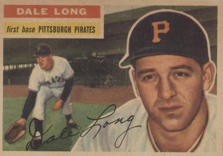 1956 Topps - Dale Long #56 White Back online kaufen | eBay.de