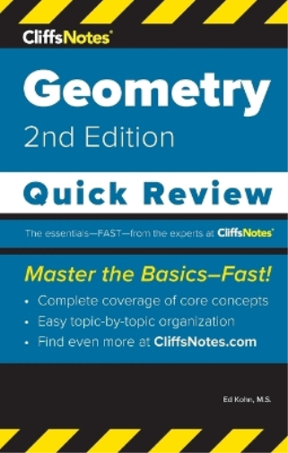 Ed Kohn CliffsNotes Geometry (Poche) Quick Review | eBay