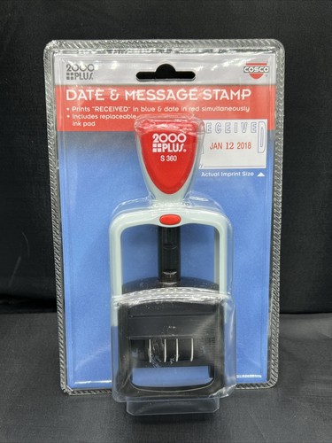 COSCO 2000 PLUS DATE & MESSAGE STAMP, , MODEL S 360 NEW | eBay