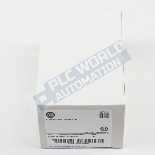 2022/2023 New Sealed Allen Bradley 5069-RTB64-SCREW Ser A Compact 5000 ...