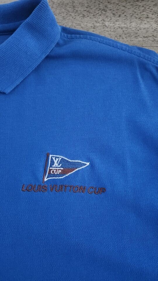 Louis Vuitton 1992 World Cup Team Shirt XL Sailing Crew Authentic ...